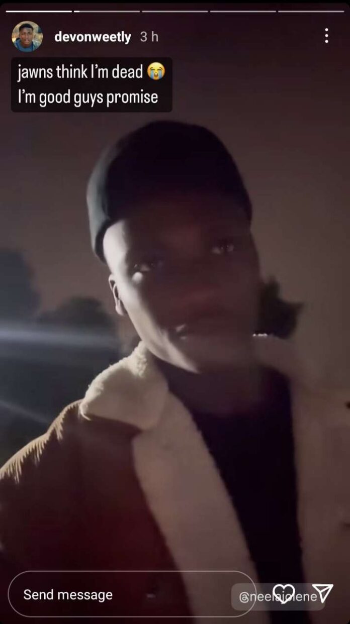 Devon Weetly Slams Rumor Of His Passing That Went Viral On TikTok